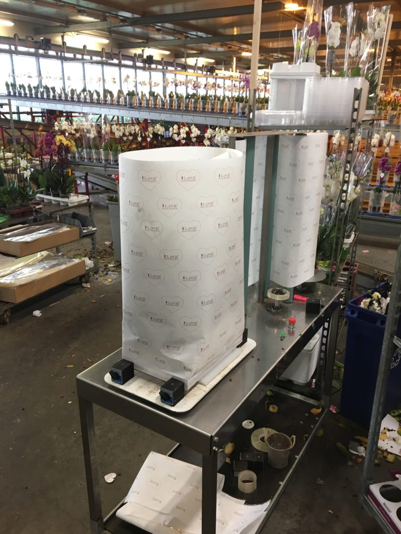 Tray Wikkelmachine – Solvent